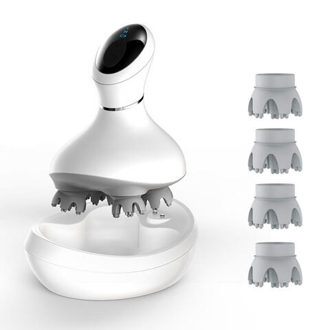 Portable Head Scalp Massager Brush Electric Four Claw Head Massage Tool ...