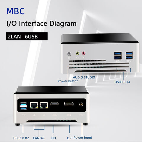 New Mini Pc Micro Pc Support M.2 Ssd Mini Computer With Intel 10th I9 ...