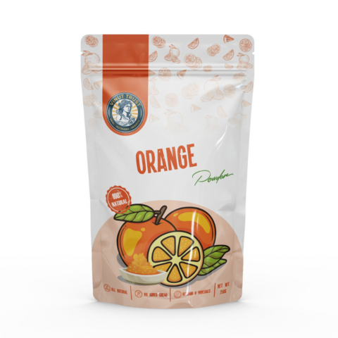 100% Orange Juice Protein Powder 250g Vinut Trust No Sugar Added Free ...