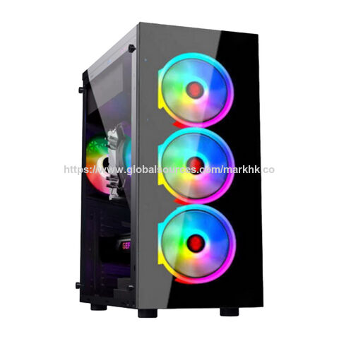 Buy Wholesale China Computer Office Chassis Rgb Pc With Tempered Glass ...