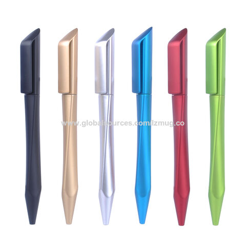Bulk Buy China Wholesale High-end Ballpoint Pen Custom Logo Rotating ...