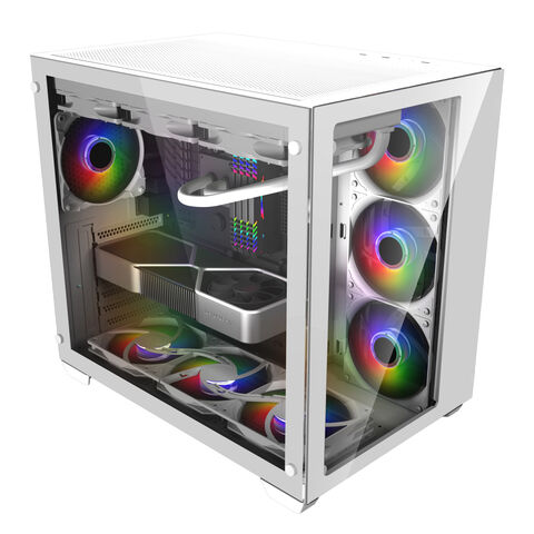 Buy China Wholesale 2024 High Quality Gaming Pc Case Desktop Computer Gaming Atx Case Wide Cube ...