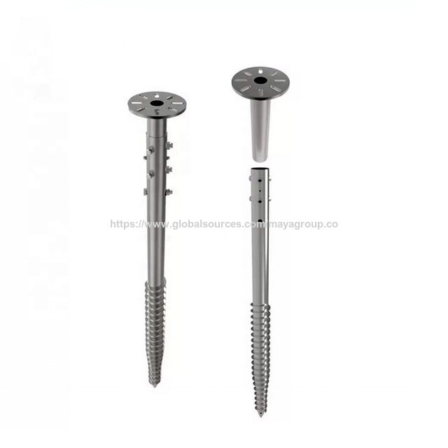 China Supplier Factory Price Hot Galvanized Steel Helical Screw Piles ...