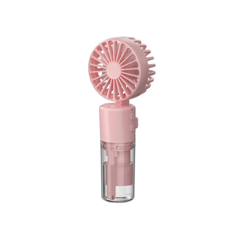 Beauty Mini Handheld Table Standing Ice Water Spray Cooling Fan Office ...