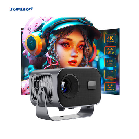 Topleo Smart Projector Screen 4k Video Small Mini Lcd Smart Full Hd ...