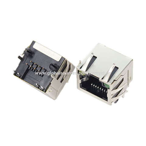 Manufacture Pcb Modular Jack Rj45 Female Connector For Computer ...