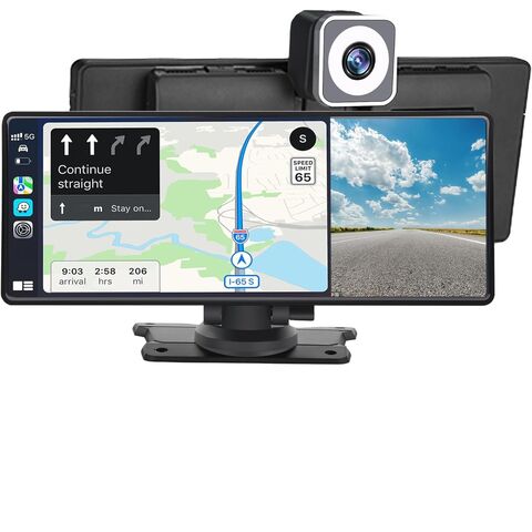Hot Seller 4k 10" Portable Adas Carplay Camera Monitor Car Navigation ...