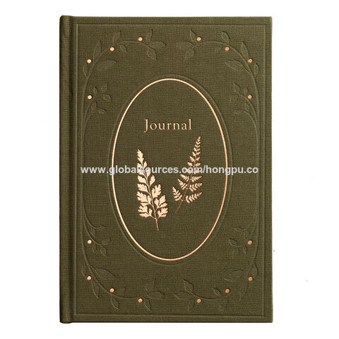 Custom Hardcover A5 Linen Fabric Cover Personal Planner Journal Notebooks Gift Set Notebook With ...