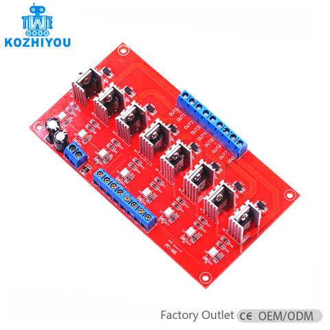 8 Channel Dc Plc Amplifier Board Io Protection Optocoupler Isolated ...