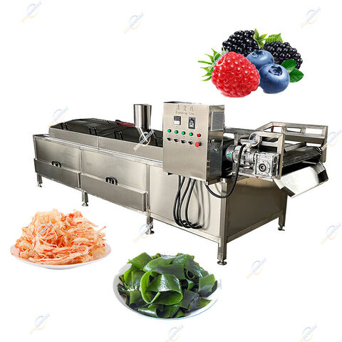 Commercial Steam Gas Electric Continuous Fruit Vegetable Meat Cooking ...