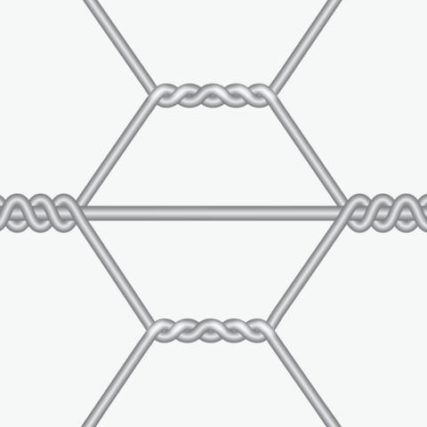 Customization Hex Wire Netting 38mm Maxline Centre Strand - Buy China ...