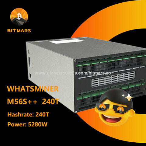 Supplier Cheap Whatsminer M56s++ Microbt Mining Sha-256 Algorithm With ...
