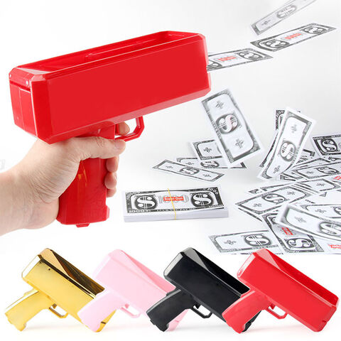 Cash Thrower Shoot Toy Gift Party Dollars Money Gun - Buy China ...