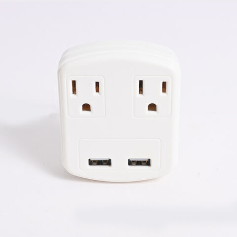 Buy China Wholesale Travel Adapter Us Power Plug 2 Usb Power Socket ...