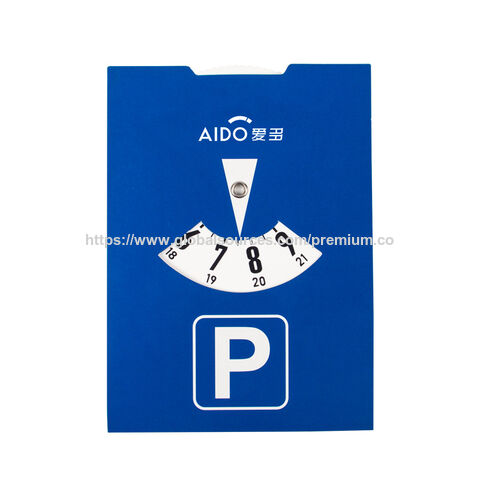 Bulk Buy China Wholesale Promotional Waterproof Paper Car Parking Disc ...
