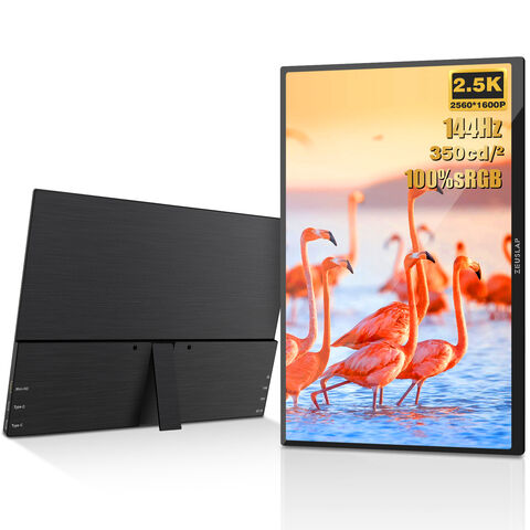 Zeuslap16" Portable Monitor External Ips Dual 1600p Laptops Home ...