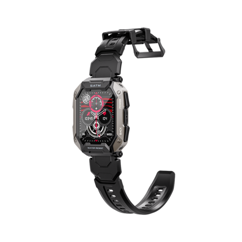 C20plus Outdoor Watch 1 Atm Waterproof 1.81inch Square Smartwatch With ...
