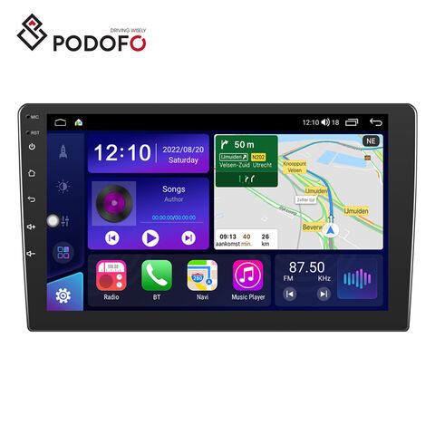 Podofo Android Car Stereo 6+128g 9 Inch 8 Core Carplay/android Auto Gps ...