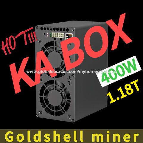 Buy China Wholesale New Asic Miner Goldshell Ka Box 1.18t 400w Kheavyhash Miner With 1100w Psu ...