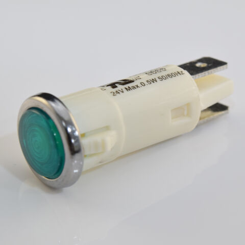 0068 Series ø12.7mm Mini Round Indicators With Led Or Neon Illumination ...