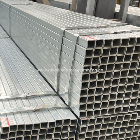 Astm A500 Mild Carbon Steel Tubes Welded Coated Structural Galvanised ...