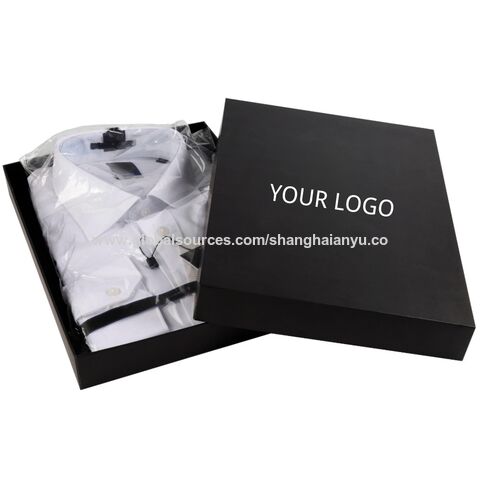 Buy China Wholesale Custom Black Garment Packaging Boxes Clothing Shoes ...