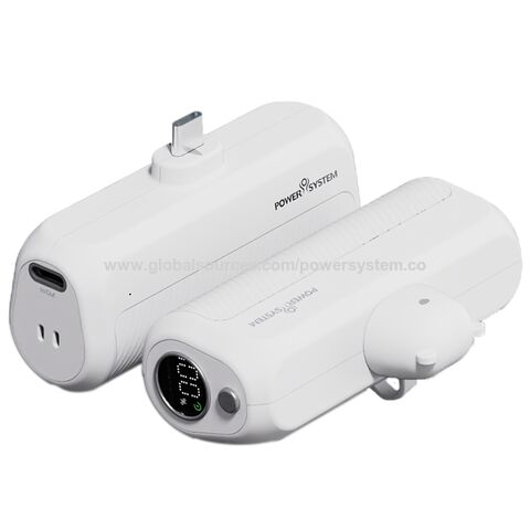 5000mah Mini Power Bank With Dual Usb Built-in Connector Pd20w Dust ...