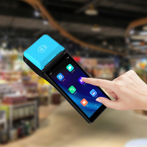 4g Wireless Pos Android Touch Screen Handheld Pos Termianl For Public ...