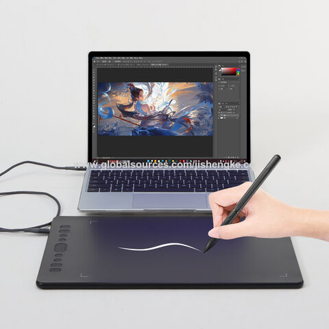10 Inches Digital Graphic Drawing Tablet 8192 Levels Pen Board Graphic ...