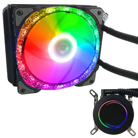 Custom Oem New Style Pc Water Cooling Computer Gaming Cpu Cooler Fan ...