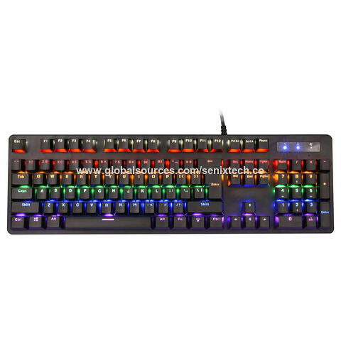 Factory Wholesale 104 Keys Backlit Mechanical Keyboard, Mechanical ...