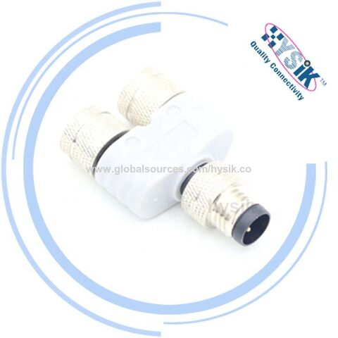 Hysik Oem Odm Waterproof Ip67 M8 Y Type Circular Connector M8 Male To ...