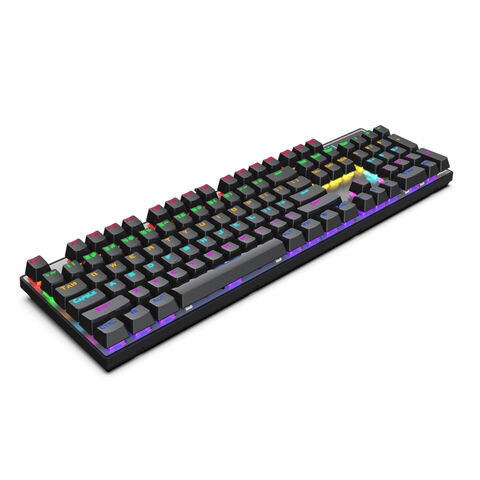 Bulk Buy China Wholesale Oem 104 Keys Wired Rainbow Mechanical Keyboard ...