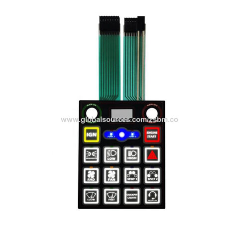 Newly Arrived Custom Logo Capacitive Touch Membrane Keypad Switch B2 ...