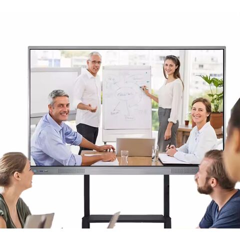 Eiboard Papan Tulis Interaktif/smartboard Layar Sentuh Lcd Sistem Ganda ...