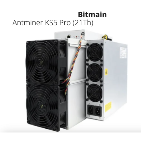 Antminer Ks5 Pro (21th) From Bitmain Mining Kheavyhash Algorithm With A Maximum Hashrate Of 21th ...