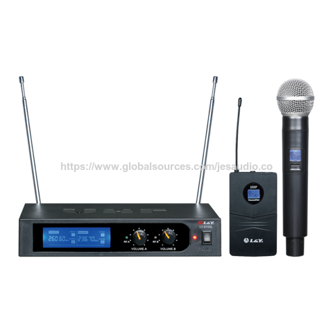 Manufacturer Vhf Dual Channels Wirelesss Microphone Oem/odm For ...