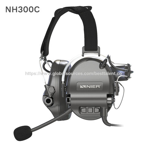 Headsets With Environmental Microphone And Sound Limited For Two Way ...