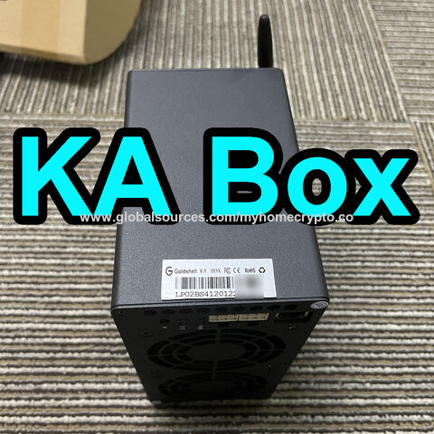 Spot Goldshell Ka Box 1.18t Kaspa Miner With Psu Antminer Ks5 Pro 21t Ks5 20t Ks3 New Iceriver ...