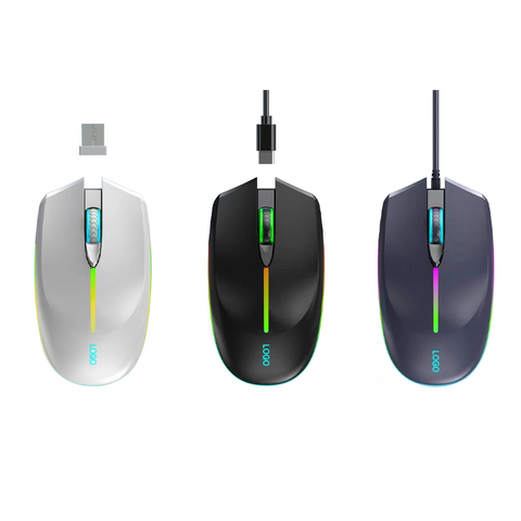 Custom 3d Optical Wired Usb Gaming Mouse Portable Backlit Mouse ...