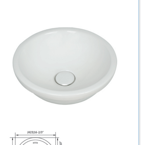 Bulk Buy China Wholesale Manufacture Oval Counter Washbasin Round Drop ...