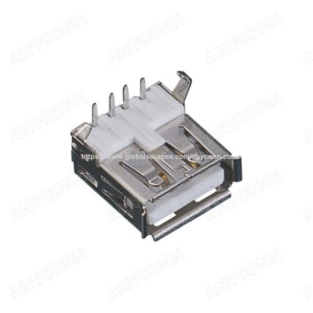 Buy China Wholesale Supplier Of Usb 2.0 Connector Female Part With ...
