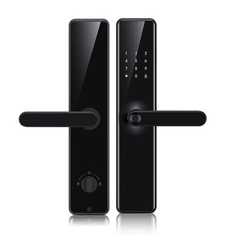 6068 Mortise Home Safety Fingerprint Smart Door Locks Electric ...