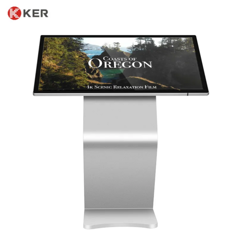 Floor Standing Interactive Information Inquiry Self Service Kiosk Touch ...