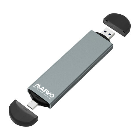 Maiwo K1683p2 Aluminum Sata / Nvme M.2 Ssd Enclosure External Hdd ...