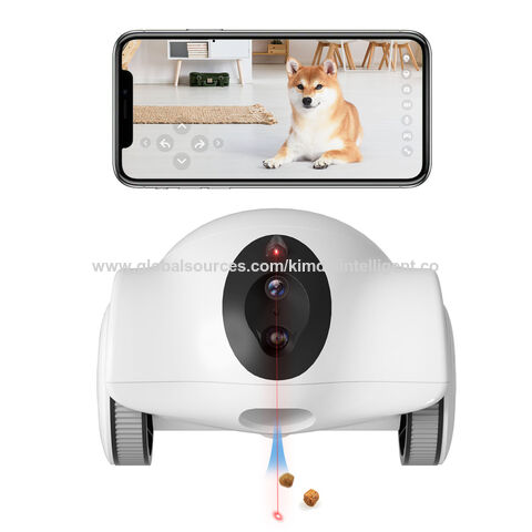 Obm + White + Smart Companion Robot For Pets + Allow You To See, Hear ...