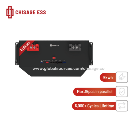 Buy China Wholesale Chisage Ess 51.2v 100ah Lithium Solar Battery Rack ...