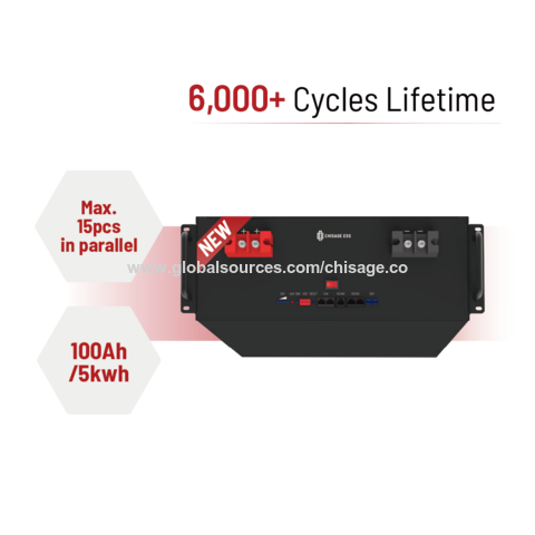 Bulk Buy China Wholesale Grade A Cell Deep Cycles All In One 48v 5kwh Battery System Stack ...