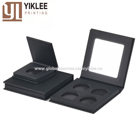 Buy China Wholesale Eco-friendly Black Custom Pallet Cosmetics Makeup ...