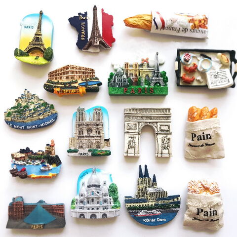 3d Country Resin Magnets For Fridge Custom Printed Resin Fridge Magnet ...